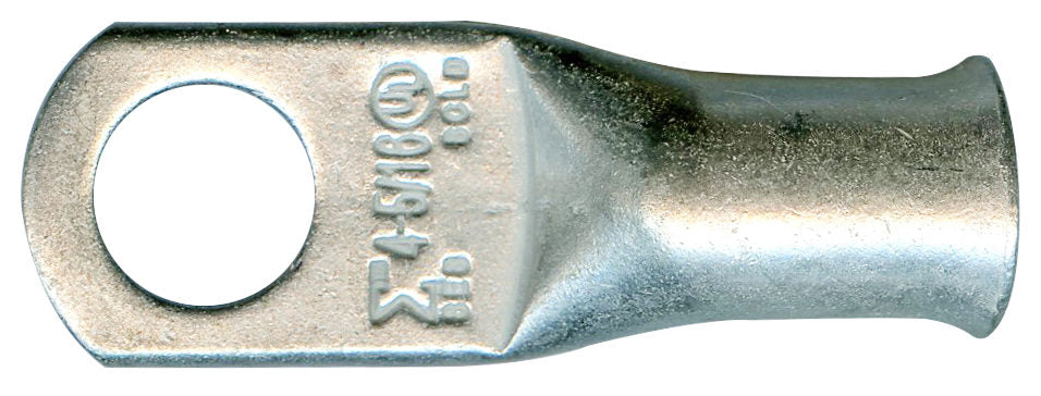 91026 5/16 Cable Lug Battery Terminal Ring 4 AWG Stud Size 5/16 Inch