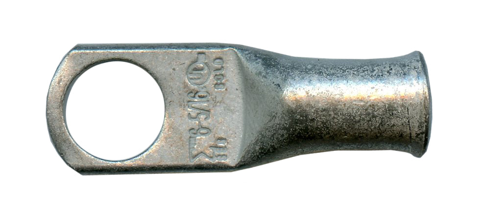 91016 5/16 Cable Lug Battery Terminal Ring 6 AWG Stud Size 5/16 Inch